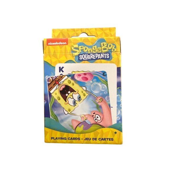 Nickelodeon | Toys | Nickelodeon Spongebob Squarepants Playing Cards ...